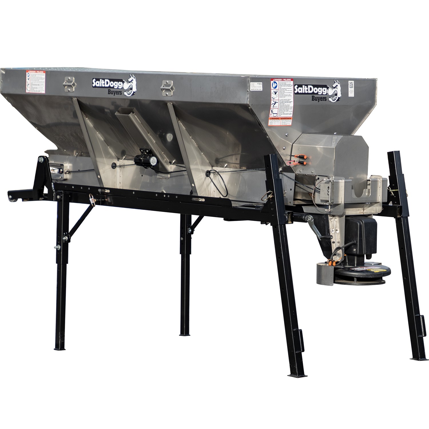 Buyers Products 3060224 7-8 Foot Pickup Truck Galvanized Steel Spreader ...