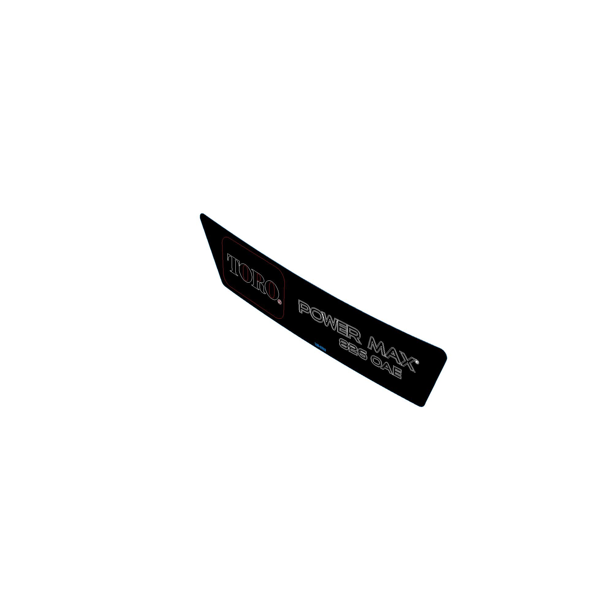 Upgrade Your Toro Mower: Console Decal 139-3693
