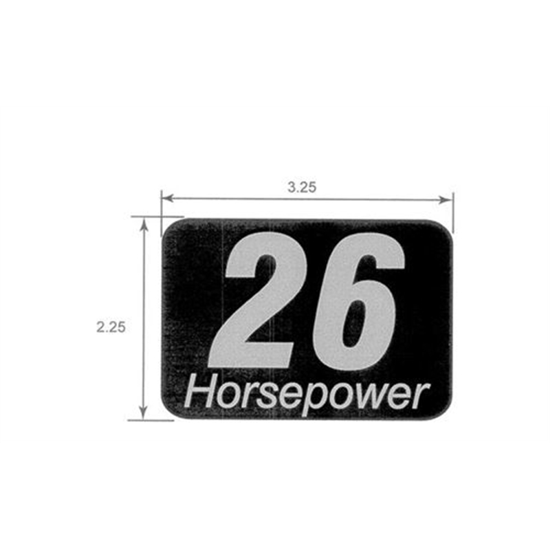 Ariens 03998500: Get Your 26HP Decal Here!