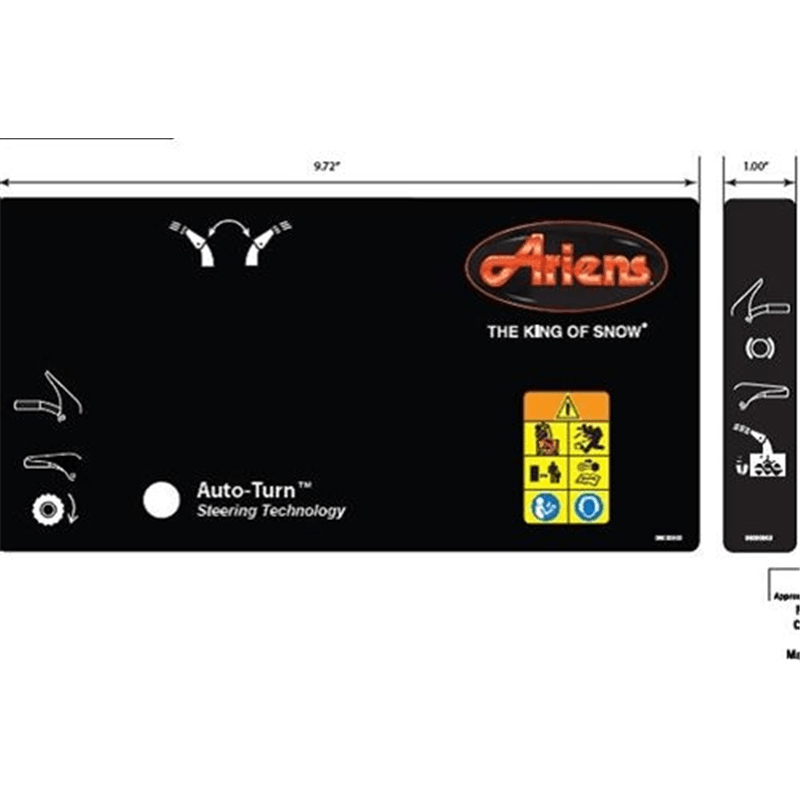 Upgrade Your Ariens: 08000903 Panel Control Decal