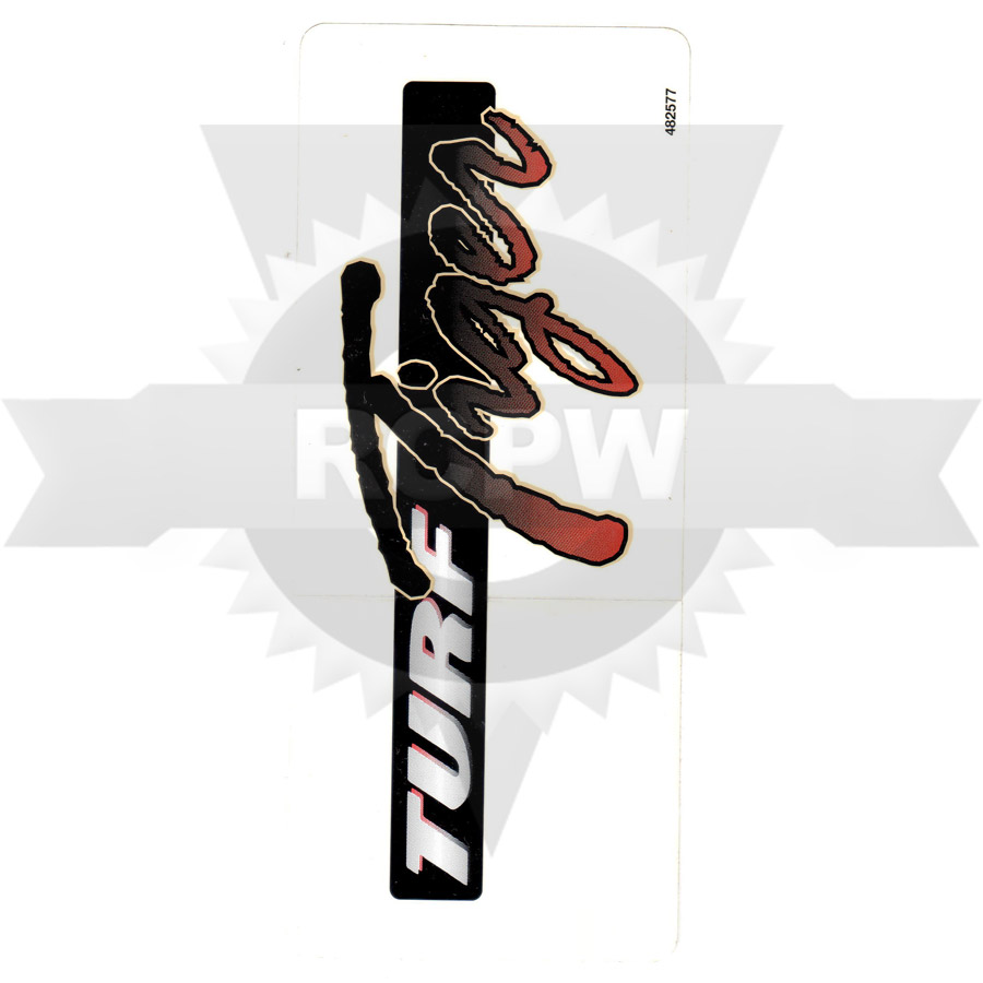 Boost Your Mower's Look with Scag 482577 Turf Tiger Decal
