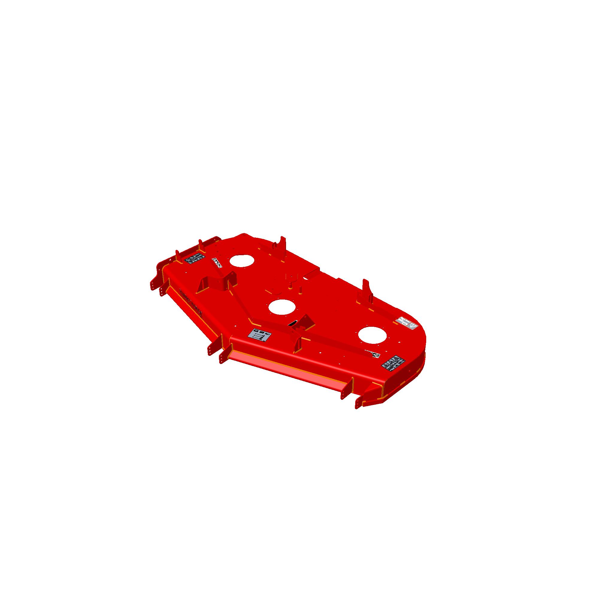 Improve Your Toro Mower with 126-8958 Deck Decal Assembly