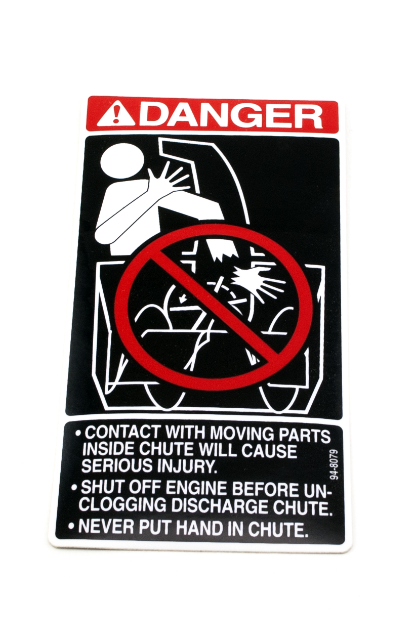 Revamp Your Toro Mower with 94-8079 Danger Decal